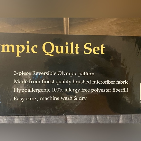 Grace Elizabeth | Bedding | Gray Olympic Queen Size Quilt Set | Poshmark